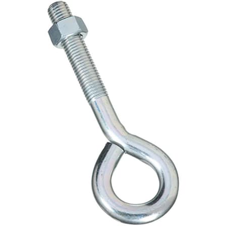 Eat-In N347-724 0.75 x 8 in. Zinc Eye Bolt With Hex Nut EA834501 | Zoro