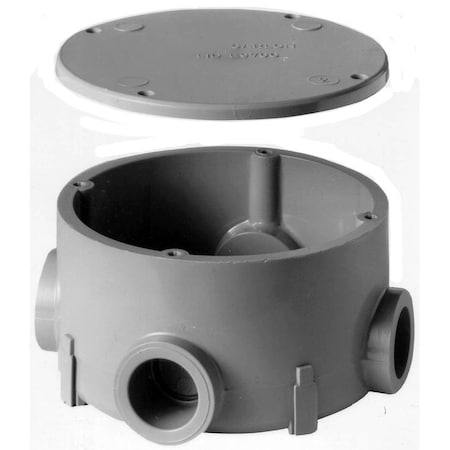 Carlon Conduit Body, PVC, Gray E970CD-CTN | Zoro