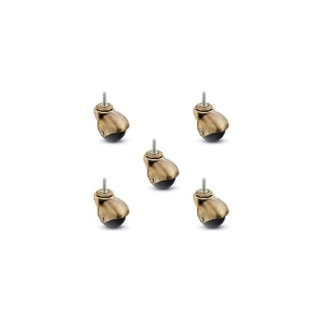 Shepherd Baron 2'' Stem Caster with 3/8'' x 1-12'' Threaded Stem, 400 ...