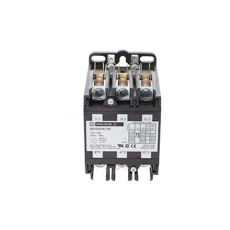 Square D Definite Purpose Contactor, 3 P, 3 Phase, Box Lug & Quick ...