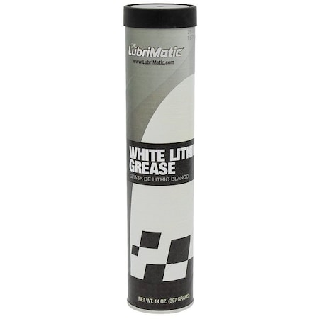 Lubrimatic Lithium Grease, 14 oz Cartridge, White 11354 | Zoro