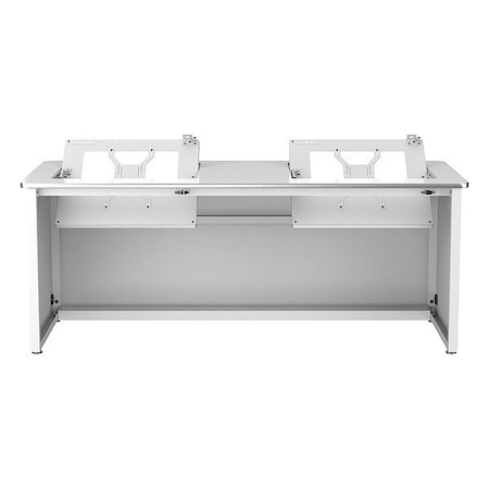 Versadesk Computer Desk, 30 in D X 29 in H, 72 in W X RSD7230-WW | Zoro