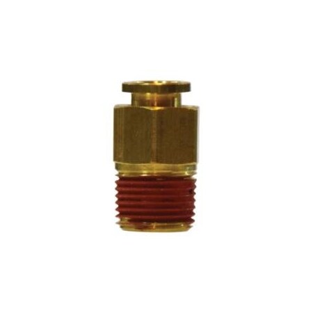 First Fitting & Fastener 1/2 X 1/4 MPT BRASS MALE CONNECTOR PUSH-IN ...
