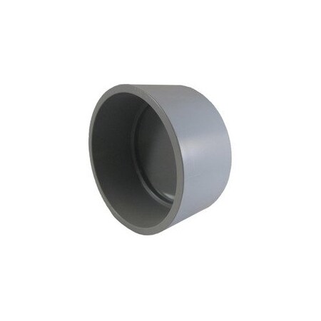 Pvc Pipe and Tube PVC 6-IN S40 END CAP | Zoro
