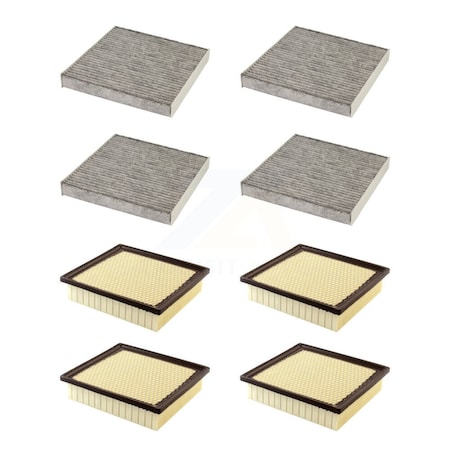 Pur 4x Air + 4x Cabin Filter 8 Total Kit For 16-17 Lexus NX200t OE Part ...