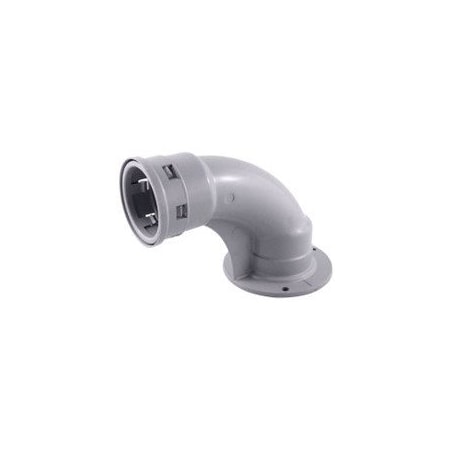 Ipex PVC Conduit/Fittings and Boxes, KT90-15 3/4IN PVC THR STUBDOWN ...