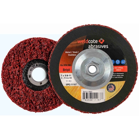 S-Prime STRIP IT Red Surface Conditioning Wheels for Right Angle ...