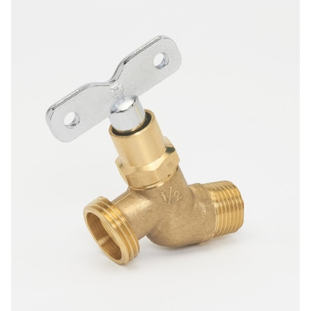 Zoro Select Hose Bibb, No Kink, Loose Key, 1/2 MPT 102-333HC | Zoro