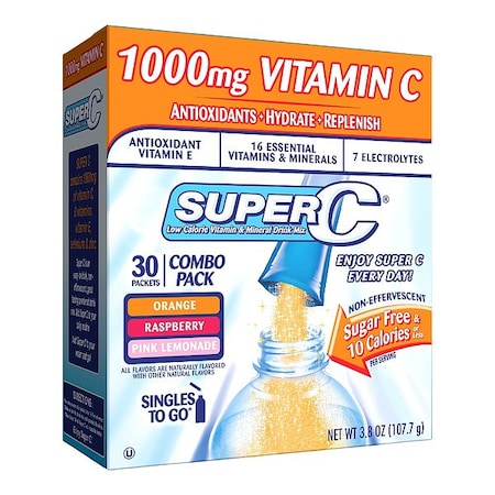 Super C Super C, Immunity Variety Powder, 30PK 32330 | Zoro