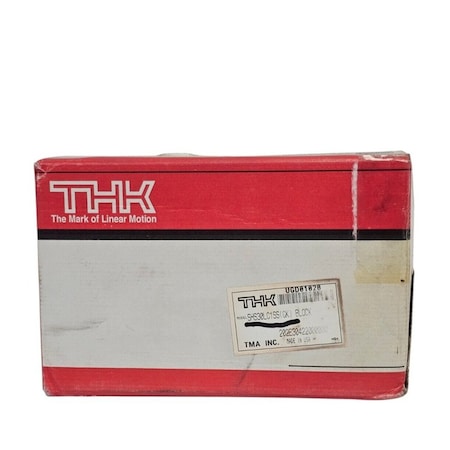 Thk GK BLOCK LINEAR GUIDE STANDARD BALL BEARING BLOCK SHS30LC1SS | Zoro
