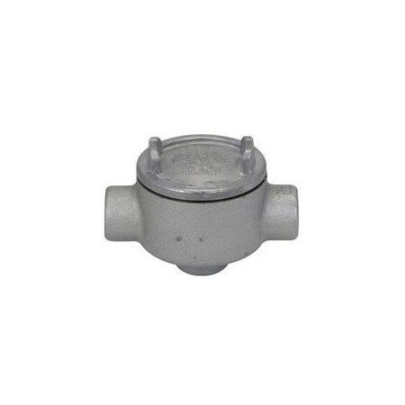 Crouse-Hinds Conduit Bodies, 3-Gang 1'' Taper Threaded Hub, 3'' Cover ...