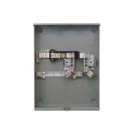 Siemens Meter Socket, 1 Phase, 200 A, 600 V, 4 Jaw, Underground Cable ...