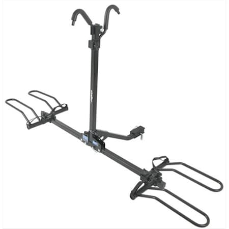 Pro Series Bike Carrier- Q-Slot 2- 2 Bike- Rail Rack- With Tilt Function- 1.25 In. Sq. Receiver ...