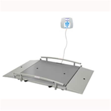 Health-O-Meter HealthOMeter Digital Wheelchair Dual Ramp Scale - Kg ...
