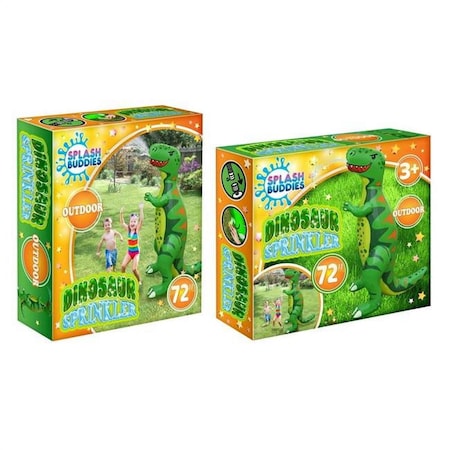 Splash Buddies Inflatable Sprinkler Kids T-Rex Toys BH53305 | Zoro