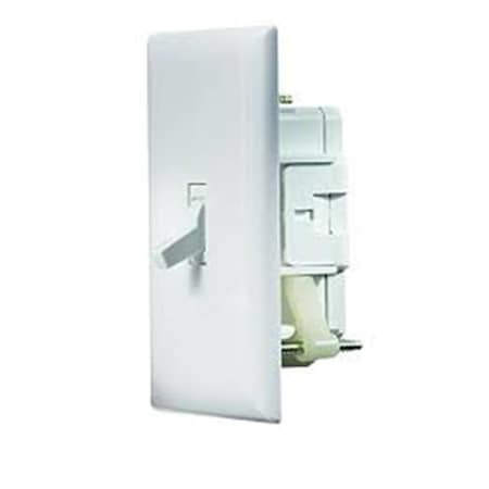Overtime Inself Containedin White Wall Switch with Cover-Plate ...