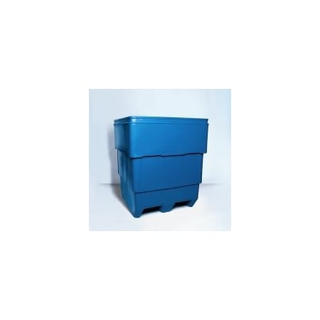 Fibertech Plastics 2 Way Accessible Multi-Purpose Bulk Container, Tan ...