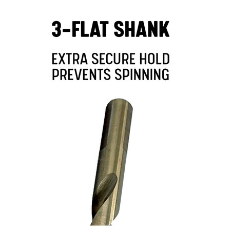 Drill America 29 Piece Stepped Point Cobalt Drill Bit Set in Plastic ...