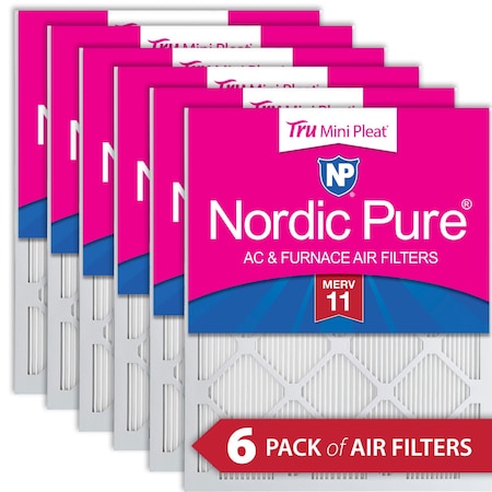 Nordic Pure 12x20x1 Tru Mini Pleat Pleated Air Filter, High Capacity ...