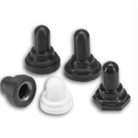 Acoustic Toggle Switch Boot - 23/32 Round Nut - Black - AC757403 | Zoro