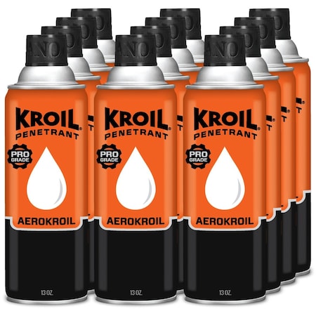 Kroil 13 Oz. Penetrant Original aka AeroKroil, Penetrating Oil Aerosol ...