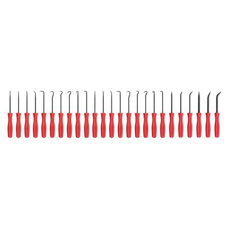 Tekton Pick, Hook, and Mini Pry Bar Set 25-Piece LVR10005 | Zoro