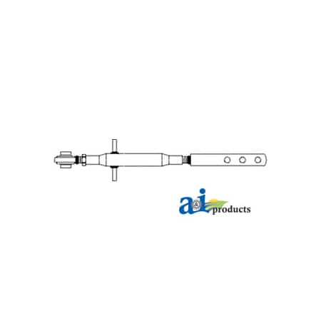 A & I Products Link, Side, Adjustable, Cat II 25" x2" x1.7" A-259951 | Zoro