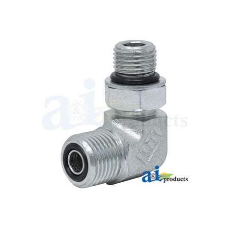 A & I Products Elbow Fitting, 90 DEG, O-RING FSF 3" x3" x2" A-38H1004 ...