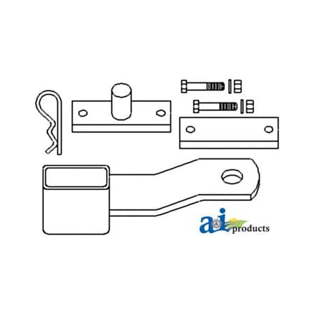 A & I Products Lock, Drawbar, Cat I 10" x5" x4" A-DBL01 | Zoro