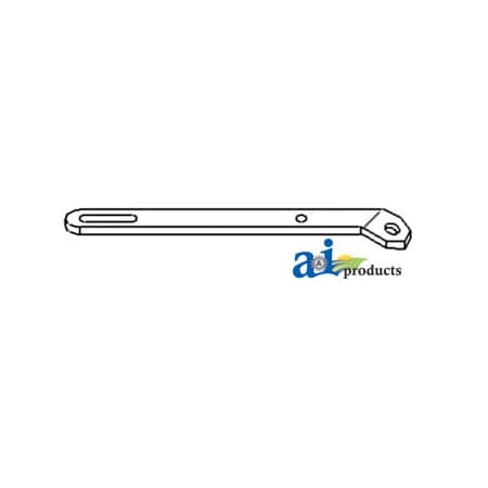 A & I Products Drawbar Stay Arm, Lower (RED) 25" x1.5" x0.2" A-49B60R ...