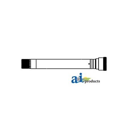 A & I Products Shaft, PTO (540 RPM) 3" x4" x24" A-516365M91 | Zoro