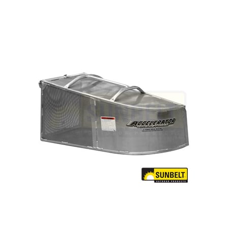 A & I Products GRASSCATCHER, ALUMINUM, STANDARD 0" x0" x0" A-B1GCGX | Zoro