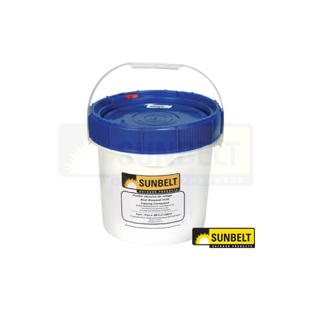 Sunbelt Reel Diamond Back Lapping Compound, 120 grit (25 lb) 13.25" x12 ...