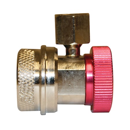 A & I Products R-134a High Side Coupler w/ Manual Shut-Off 5" x4" x1.7 ...