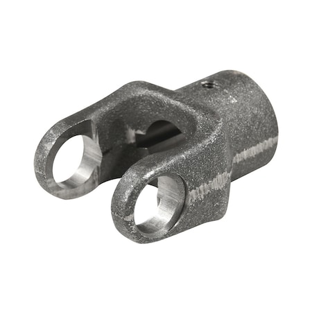 A & I Products Implement Yoke Round Bore w/ Double Keyway & Set Screw 5 ...