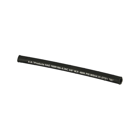 A & I Products 3/8"- 2 Wire Compact Hyd Hose 21" x21" x13" A-P100R16-6 ...