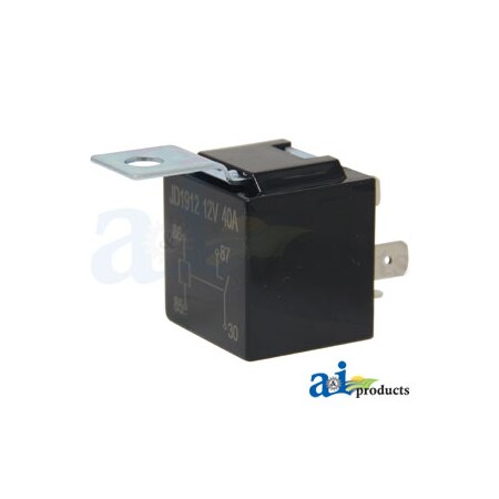A & I Products Relay, 40 Amp, 4 Terminal 3" x5" x1" A-REL404 | Zoro