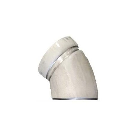 Industrial Choice Groove by Weld Elbow 45 Degrees Sch 10 SS304 6 inch ...