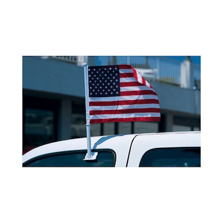 Car Dealer Depot Patriotic American, Window Clip-On, U.S. Flag (Per ...