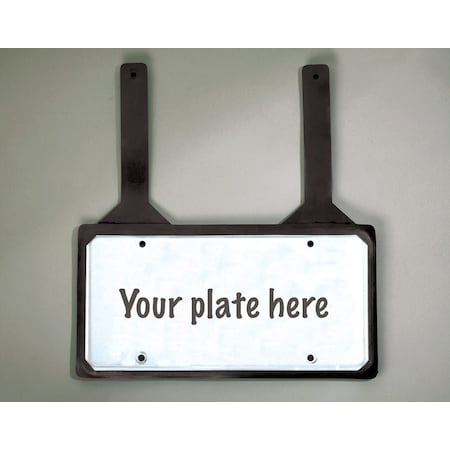 Car Dealer Depot Rubber License Plate Holder With Straps 249 | Zoro