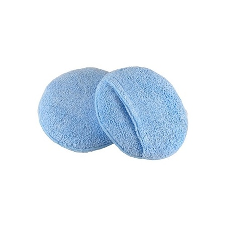 Hti Round Microfiber Pocket Wax Applicator - 5.5" 55MP | Zoro