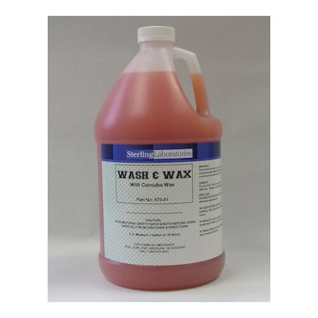 Hti Wash & Wax With Carnauba, Spot Free Drying, 55 Gallon 670-55 | Zoro