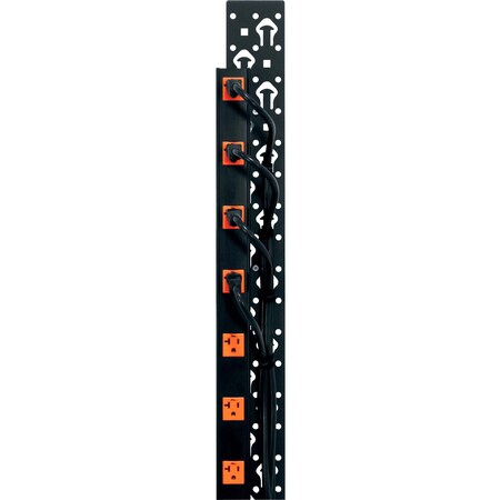 Middle Atlantic 70"H, 4-3/4"W Slot Lacer LACE-40-OWP | Zoro
