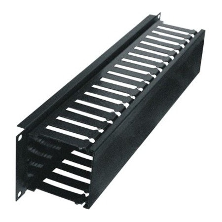 Middle Atlantic 2Sp Plastic Cbl Mng, 3"D PHCM-2-3 | Zoro