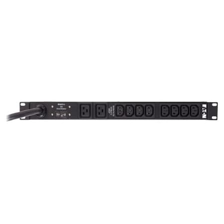 Eaton PDU, Rack Mounted, (16) C13, (4) C19, L6-30P, 15 ft., Black ...