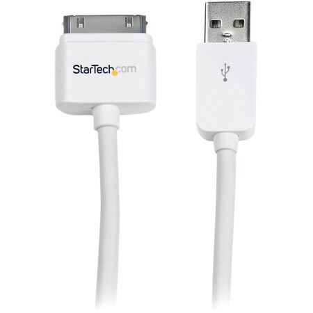Startech.Com 3m Long Apple 30-pin Dock Connector to USB Cable iPhone ...
