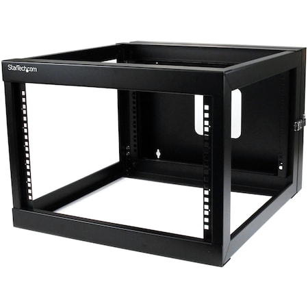Startech.Com 6U Hinged Wallmount Open Frame Rack Cabinet - Server Rack ...
