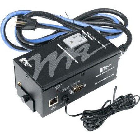 Middle Atlantic 15A Inline Power Monitor RLNK-MON115-NS | Zoro