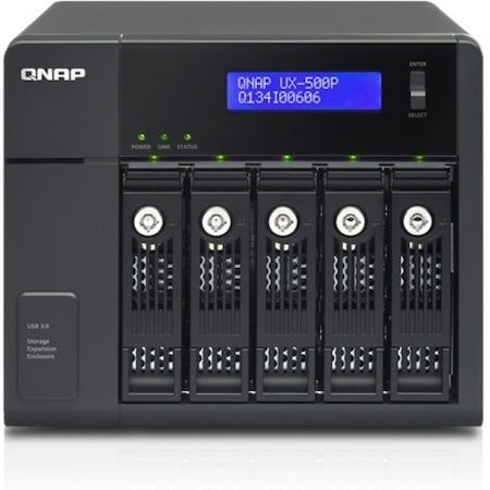 Qnap Qnap 5-Bay Storage Expansion E UX-500P | Zoro