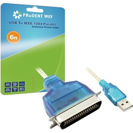 Prudent Way Usb To Ieee 1284 Parallel PWI-USB-PARA | Zoro